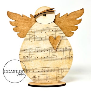 Chunky Angel Maker SVG Digital File | Glowforge Ready | Laser | Snowman ...