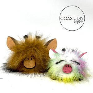 Pom Pom ZOO BUNDLE Wooden Add on SVG File Digital Download Glowforge ...