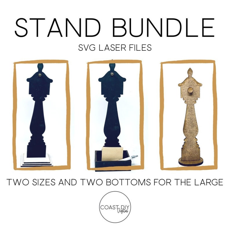 Bundle of Stands Svg Files Glowforge Ready Laser File - Etsy