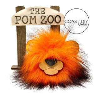 Pom Pom ZOO BUNDLE Wooden Add on SVG File | Digital Download ...