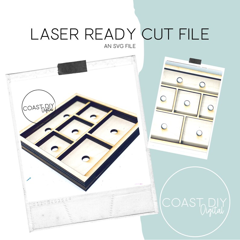 Interchangeable Shadow Box Glowforge Ready Laser File - Etsy