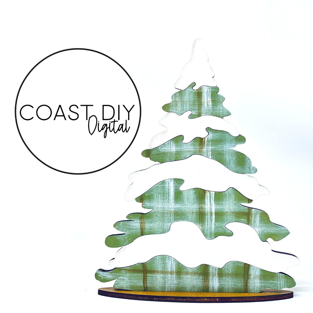 Layered Trees SVG Digital File Glowforge Ready Laser - Etsy