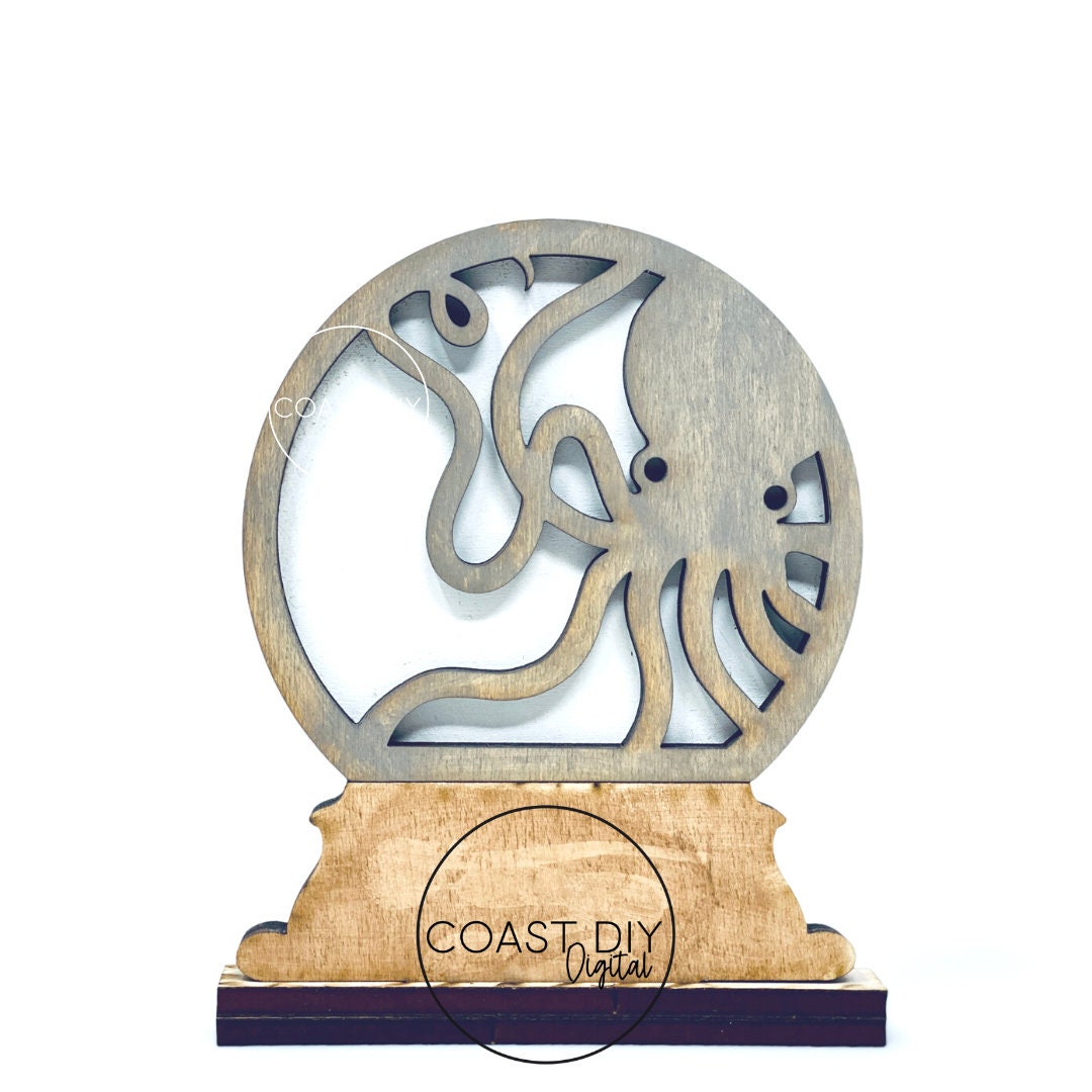 Bundle of Coastal Sand Globes| Glowforge Ready | Laser File|snow Globe ...