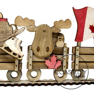 Canadian Train SVG File|laser Cut File|3d|download|glowforge|moose ...