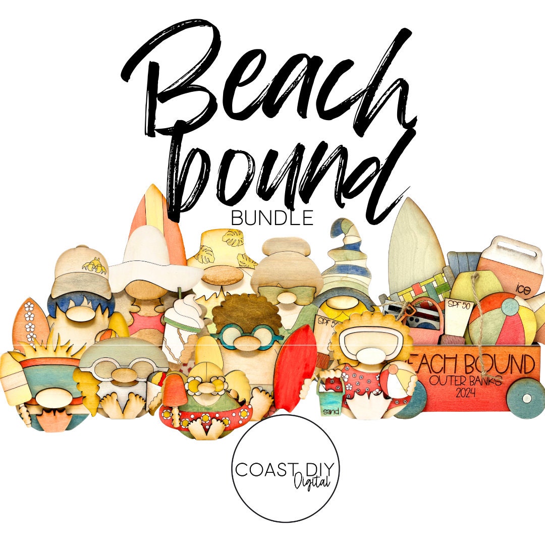 Beach Bound BUNDLE | Laser File | SVG | Glowforge Ready | Buggy - Etsy