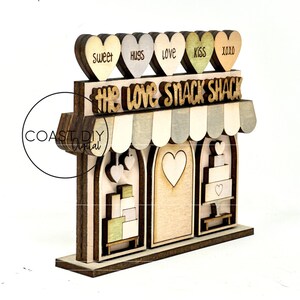 Love Snack Shack SVG Digital File | Valentines | Glowforge Ready ...