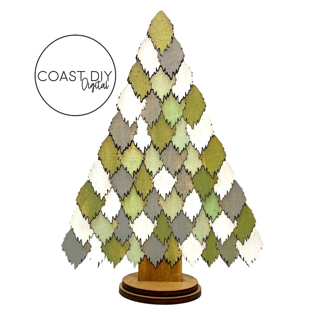 Feather Tree SVG Digital File Glowforge Ready Laser - Etsy