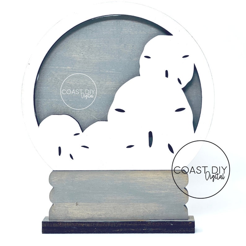 Bundle of Coastal Sand Globes| Glowforge Ready | Laser File|snow Globe ...