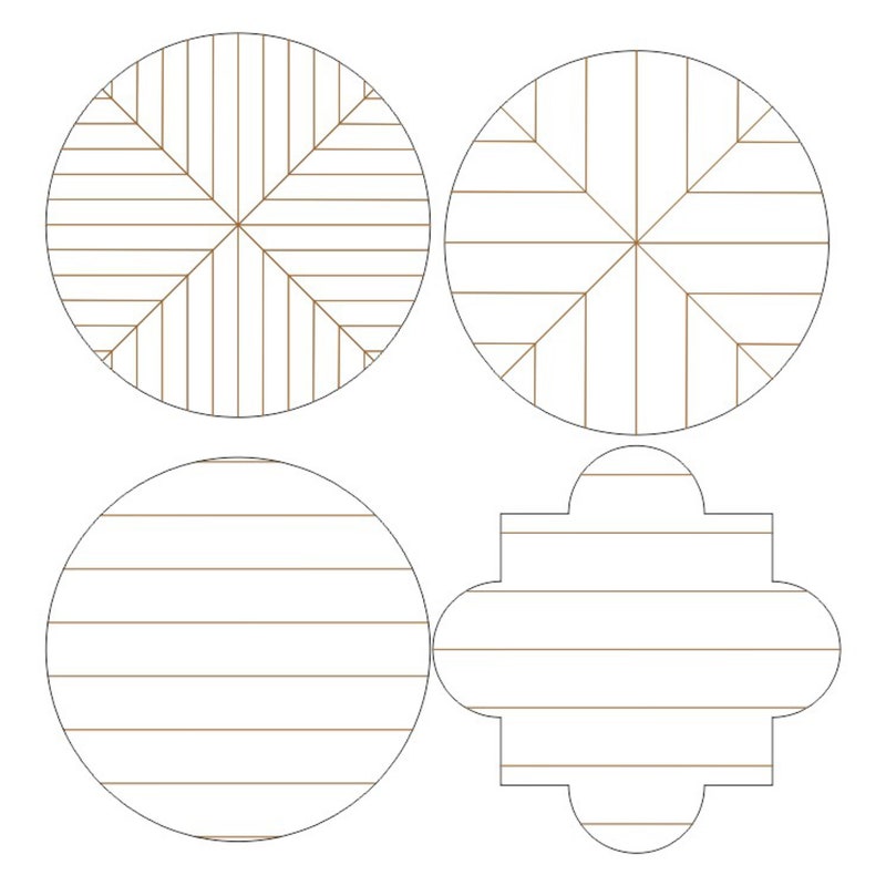 Quatrefoil Circle - Etsy