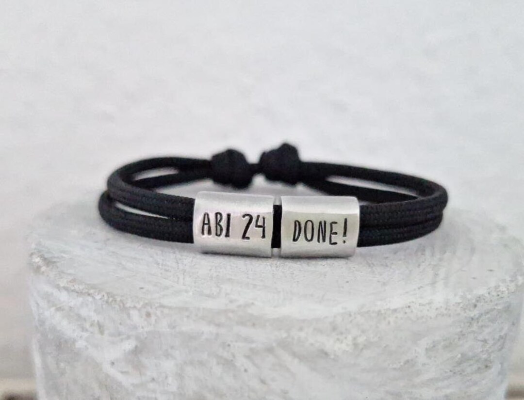 Bracelet for the Abitur Exam 2024 Sailing Rope Bracelet Training ...