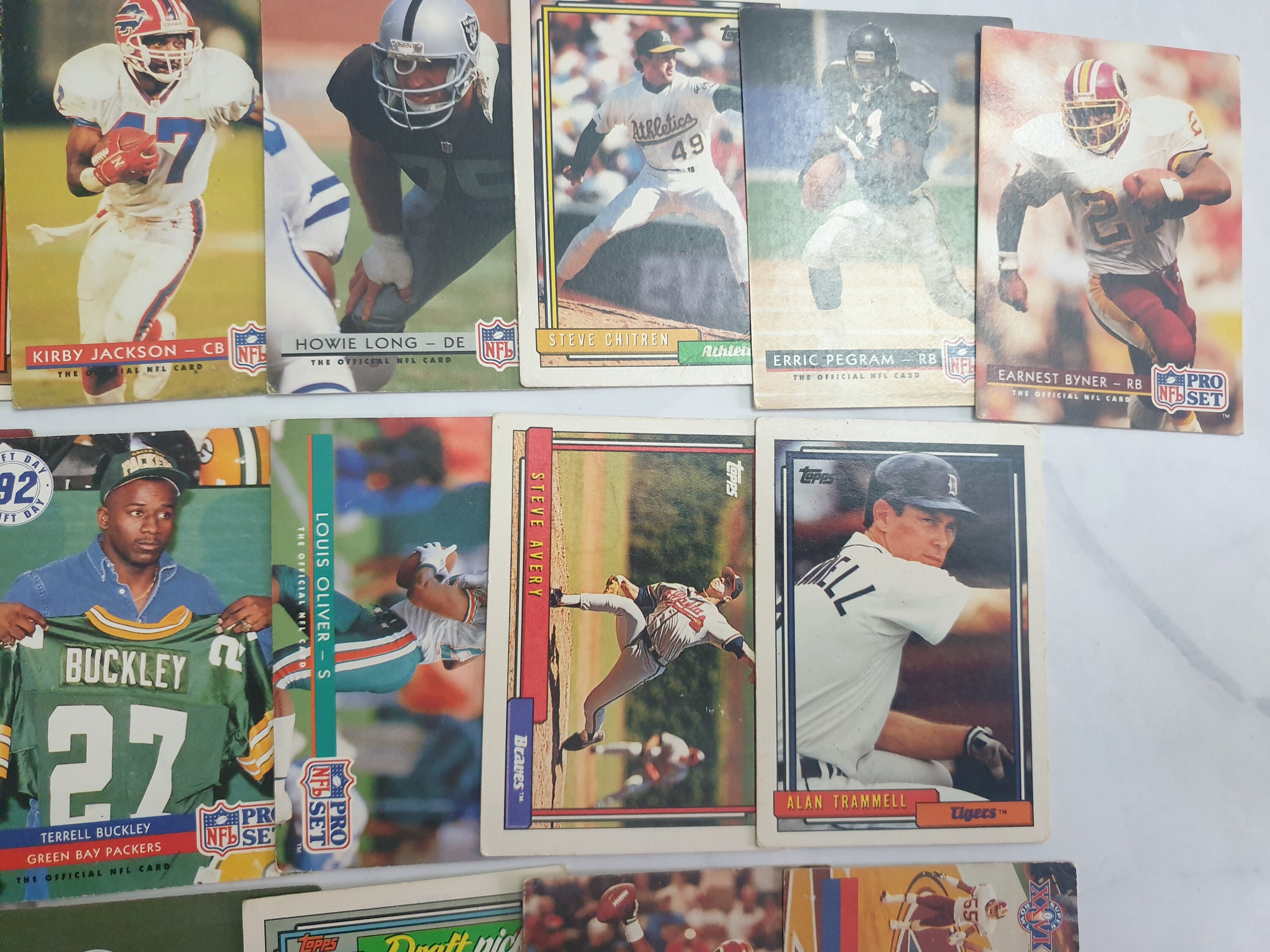 33 NFL Cards From the Late 1980s and Early 1990s / NFL Cards / Football ...