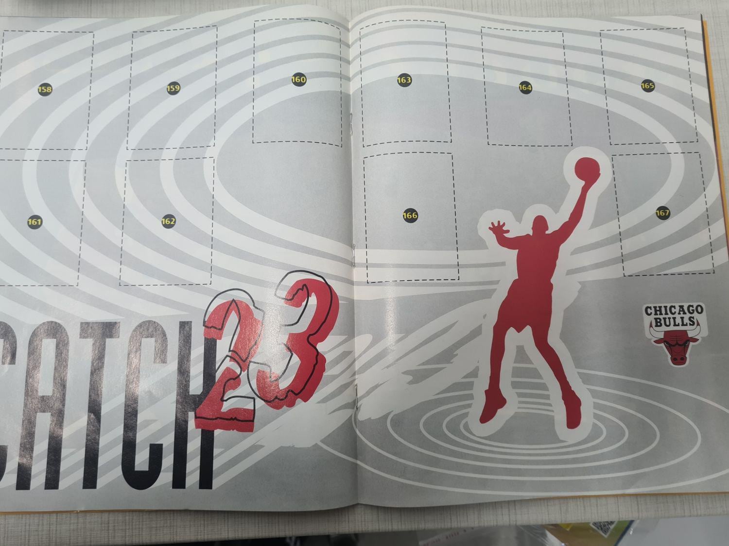 Michael Jordan Sticker Album / Sticker Album / Nba Sticker Album ...
