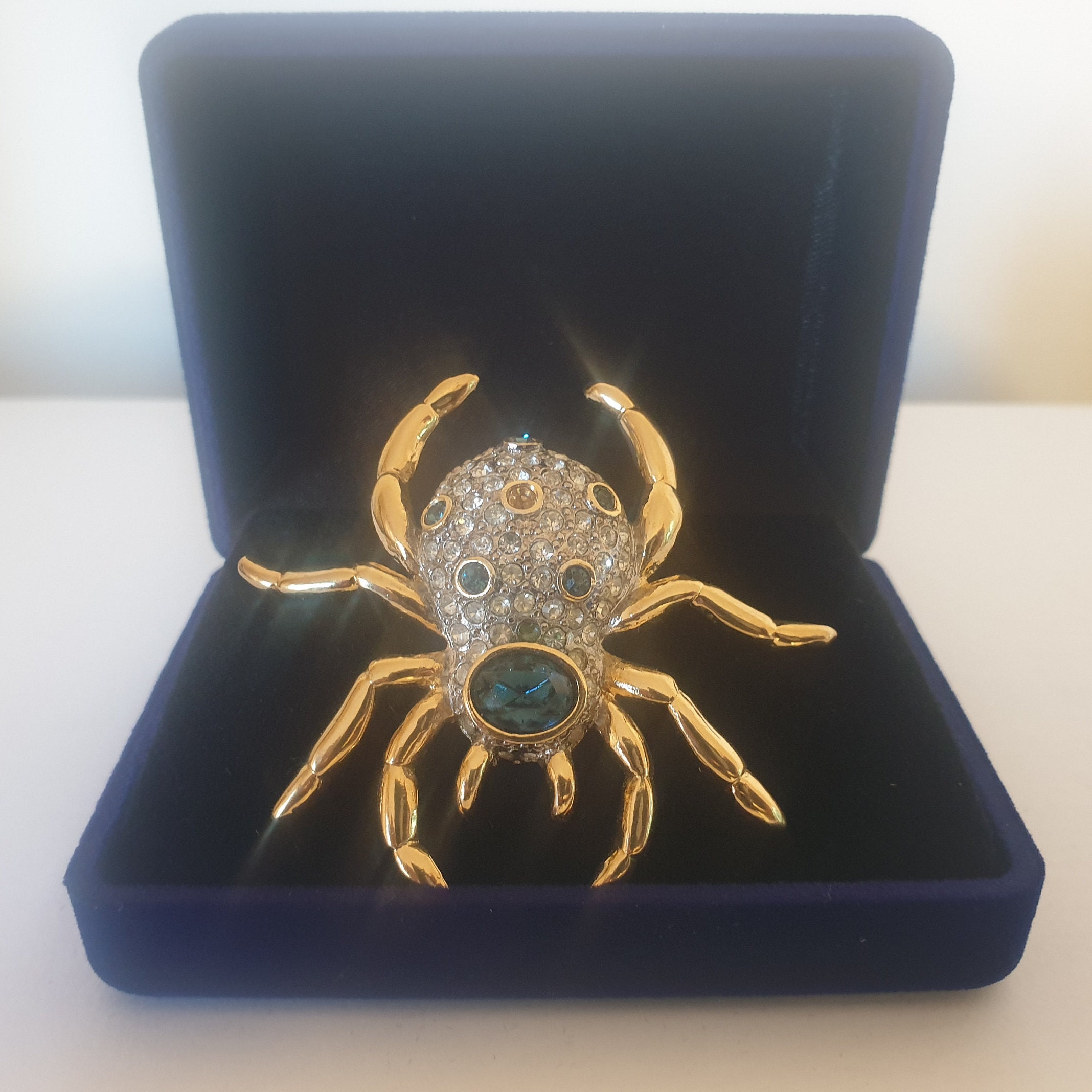 2 Spider Collar Pin / 2 Spider Lapel Pin / 2 Spider Brooch / 2 Charming ...