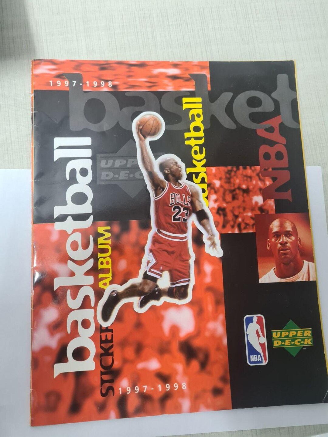 Michael Jordan Sticker Album / Sticker Album / Nba Sticker Album ...