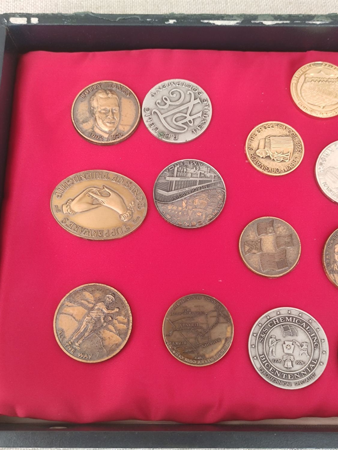 Lot of 16 Different American Medals From the 70's / American Medals ...