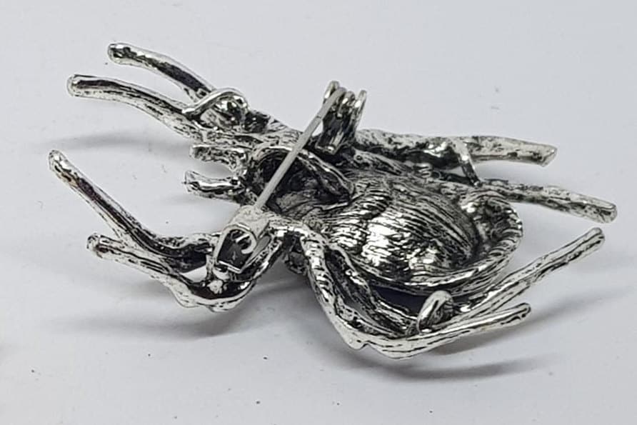 Spider Collar Pin, Spider Lapel Pin, Spider Brooch - A Charming and ...