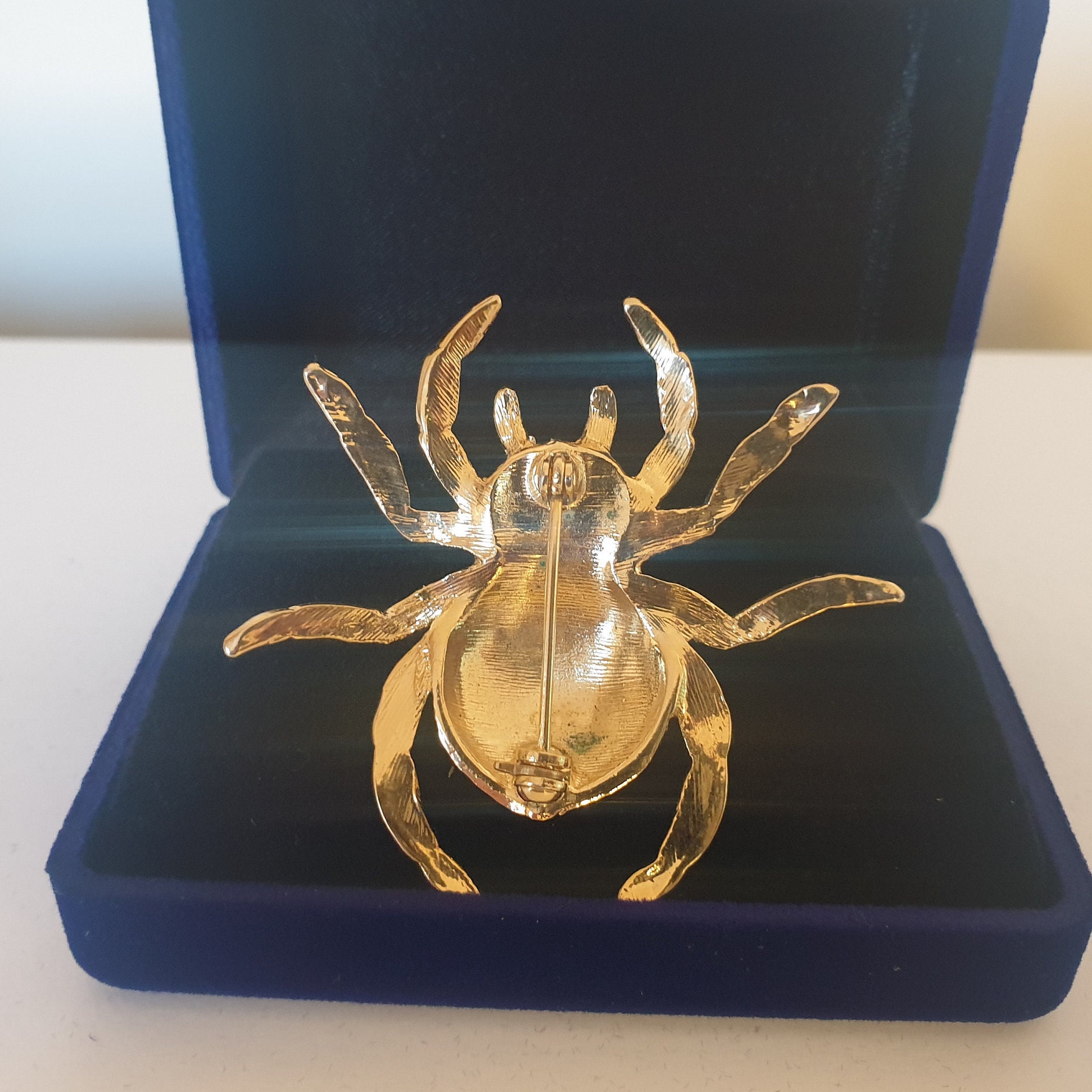 2 Spider Collar Pin / 2 Spider Lapel Pin / 2 Spider Brooch / 2 Charming ...