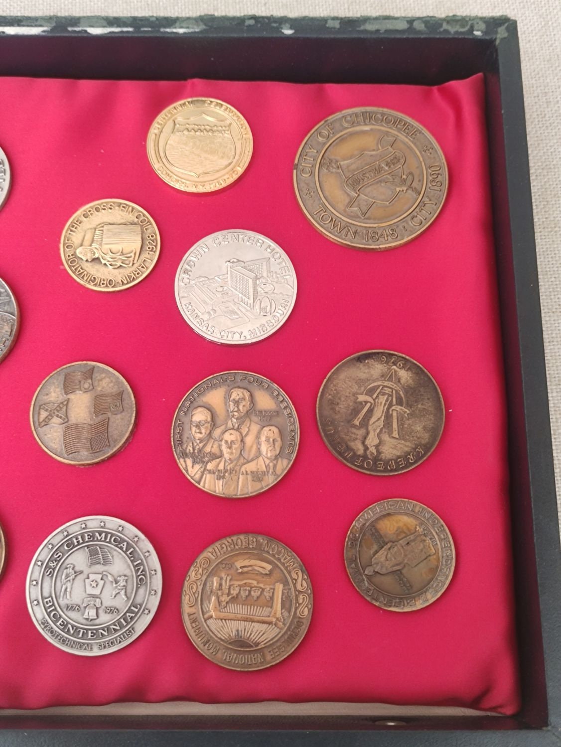 Lot of 16 Different American Medals From the 70's / American Medals ...