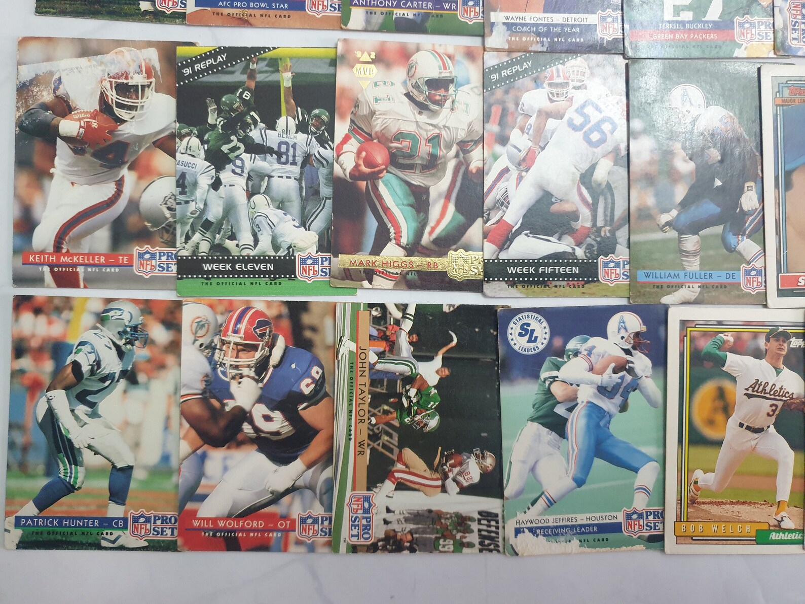 33 NFL Cards From the Late 1980s and Early 1990s / NFL Cards / Football ...