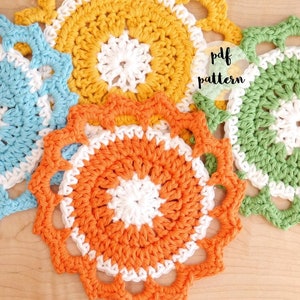 PDF Crochet Pattern-star Wheel Crochet Scrubby - Etsy