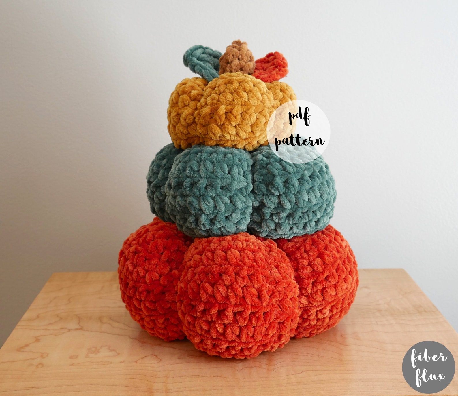 PDF Crochet Pattern-crochet Fall Pumpkin Tower - Etsy