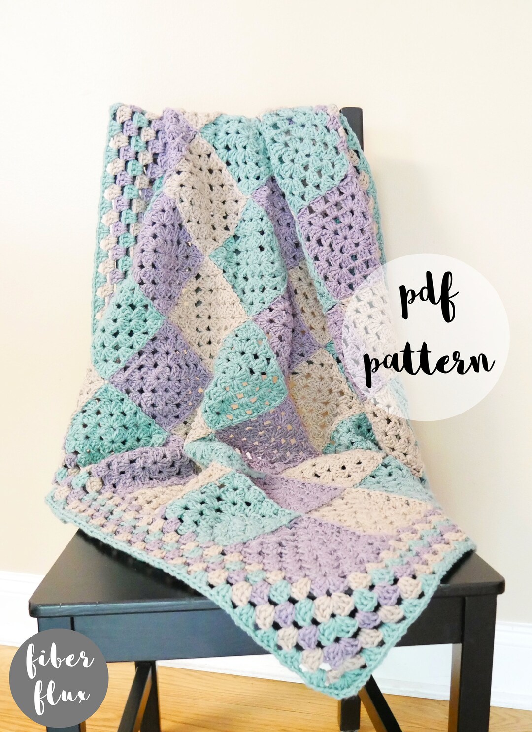 PDF Crochet Pattern-wisteria Trellis Blanket - Etsy