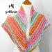 PDF Crochet Pattern-snow Cone Wrap - Etsy