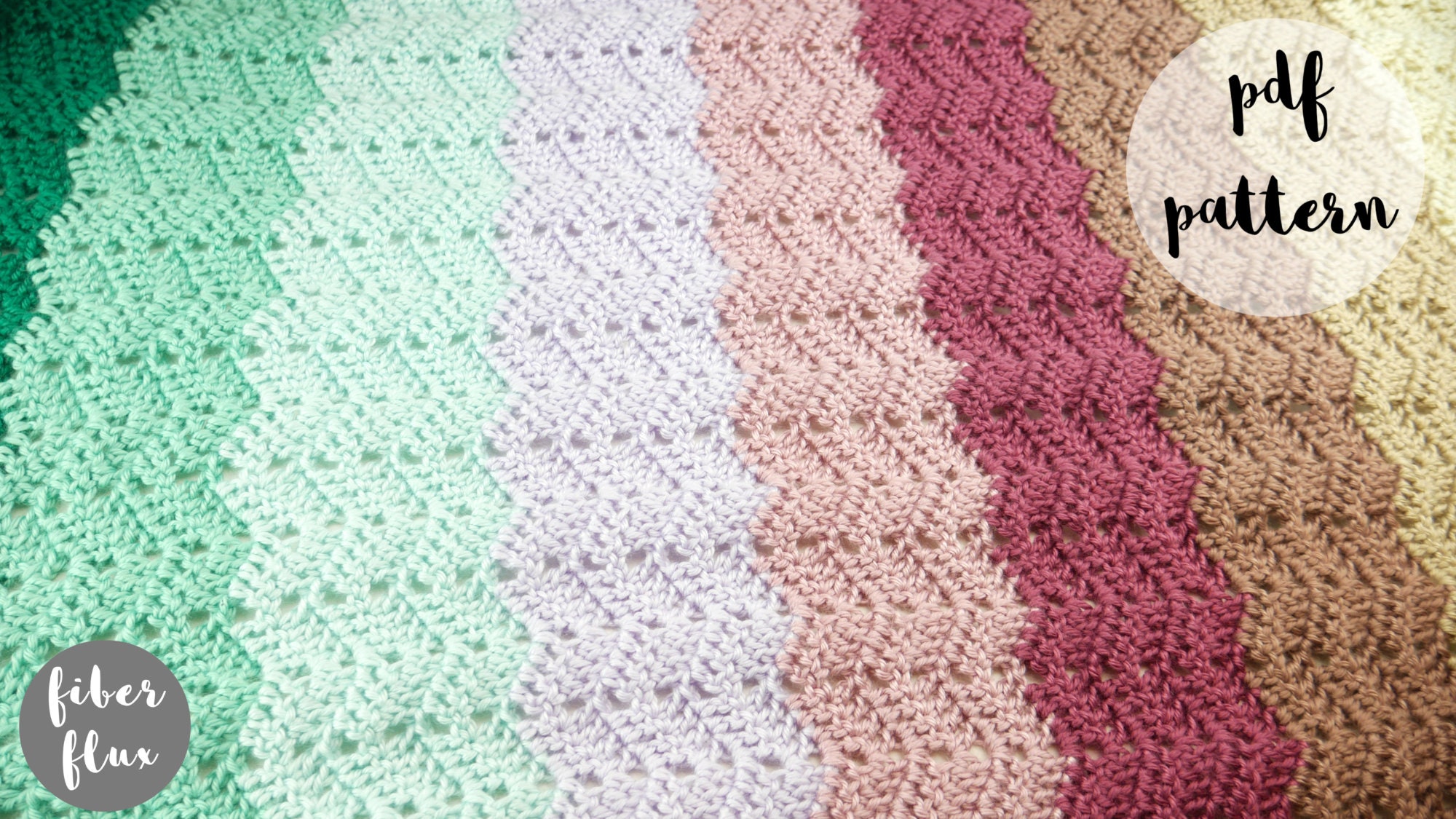 PDF Crochet Pattern-botanical Garden Shawl - Etsy