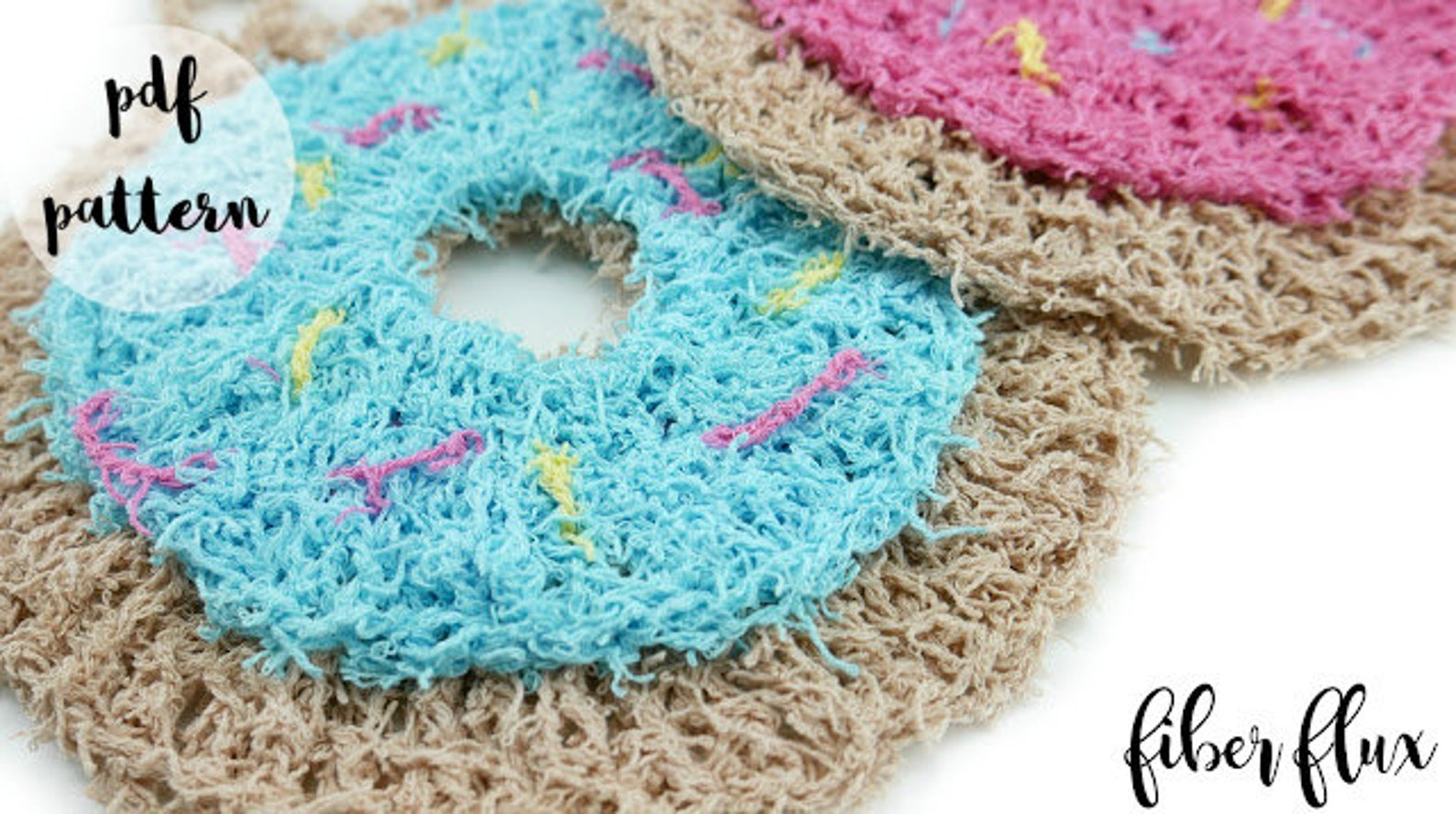 PDF Crochet Pattern-donut Scrubbies - Etsy