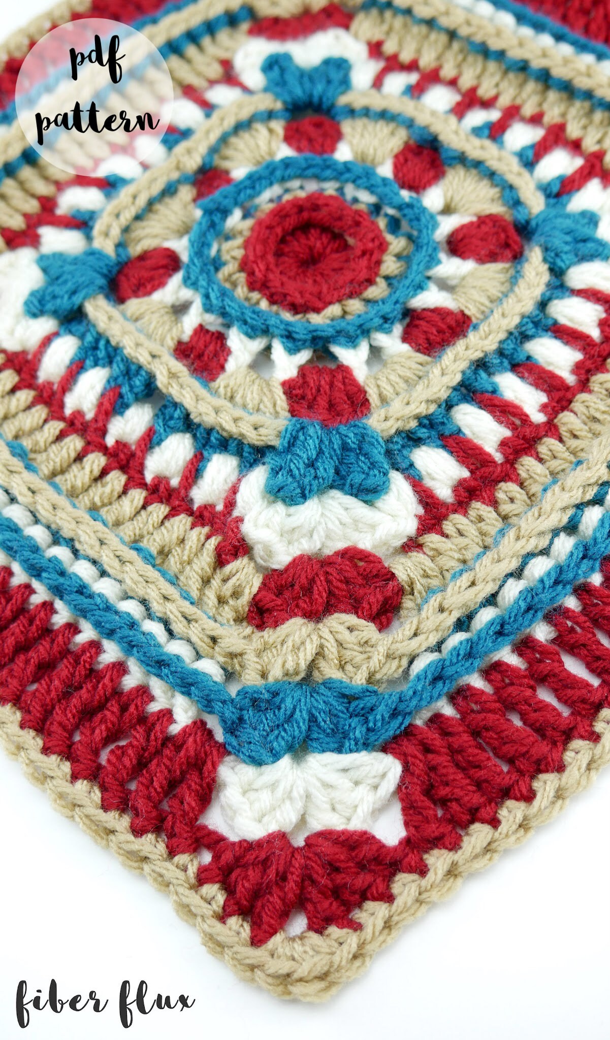 PDF Crochet Pattern-holiday Spruce Crochet Blanket Square - Etsy
