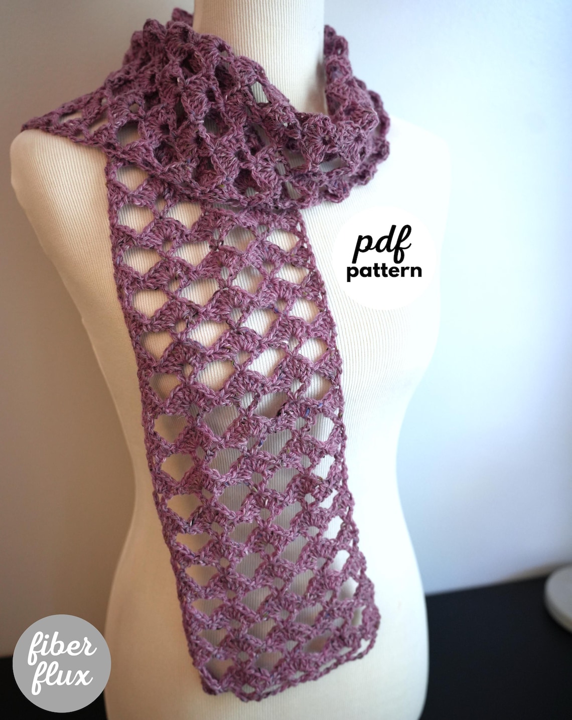 PDF Crochet Pattern-wild Thistle Crochet Scarf - Etsy Canada