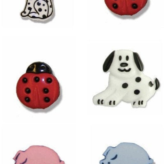 Animal Buttons for Crafts Dressmaking Toys - Etsy UK