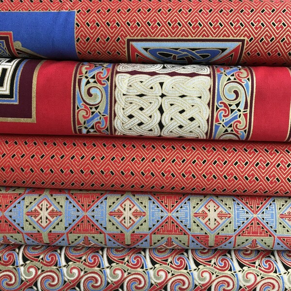Celtic Knot Fabric - Etsy
