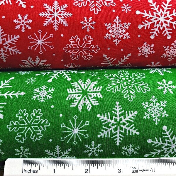 Snowflake Fabric - Etsy