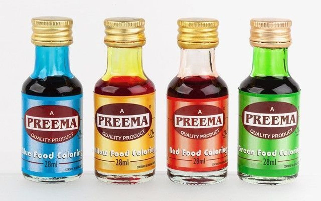 High-quality Preema Food Colouring Colour Liquid Powder Cake - Etsy UK