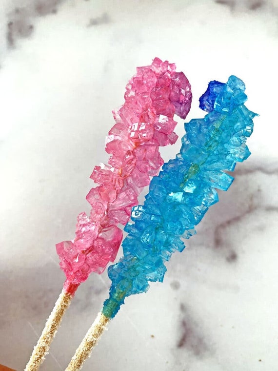 Sugar Crystals On A Stick