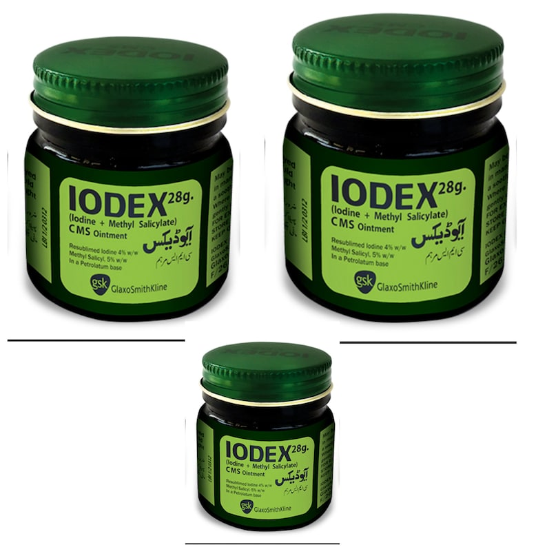 3 set of Iodex Balm Ointment Helps To Reduce Inflammation And | Etsy