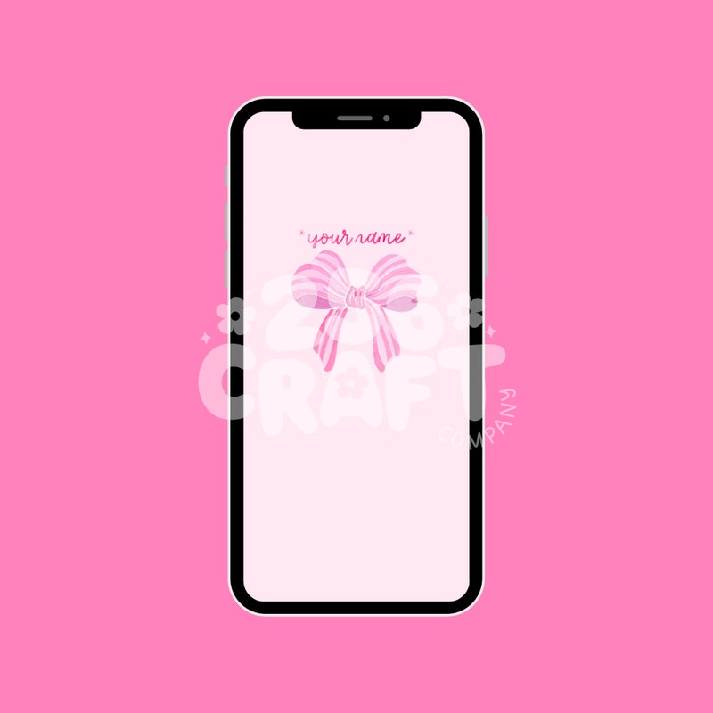 Personalised Phone Wallpaper - Etsy