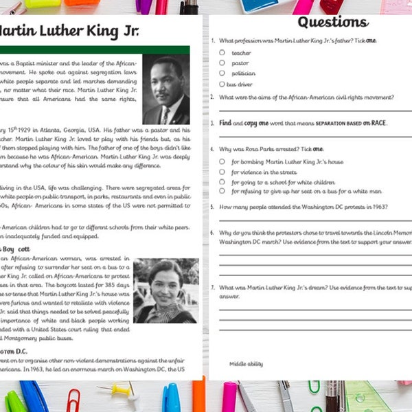 Martin Luther King - Etsy