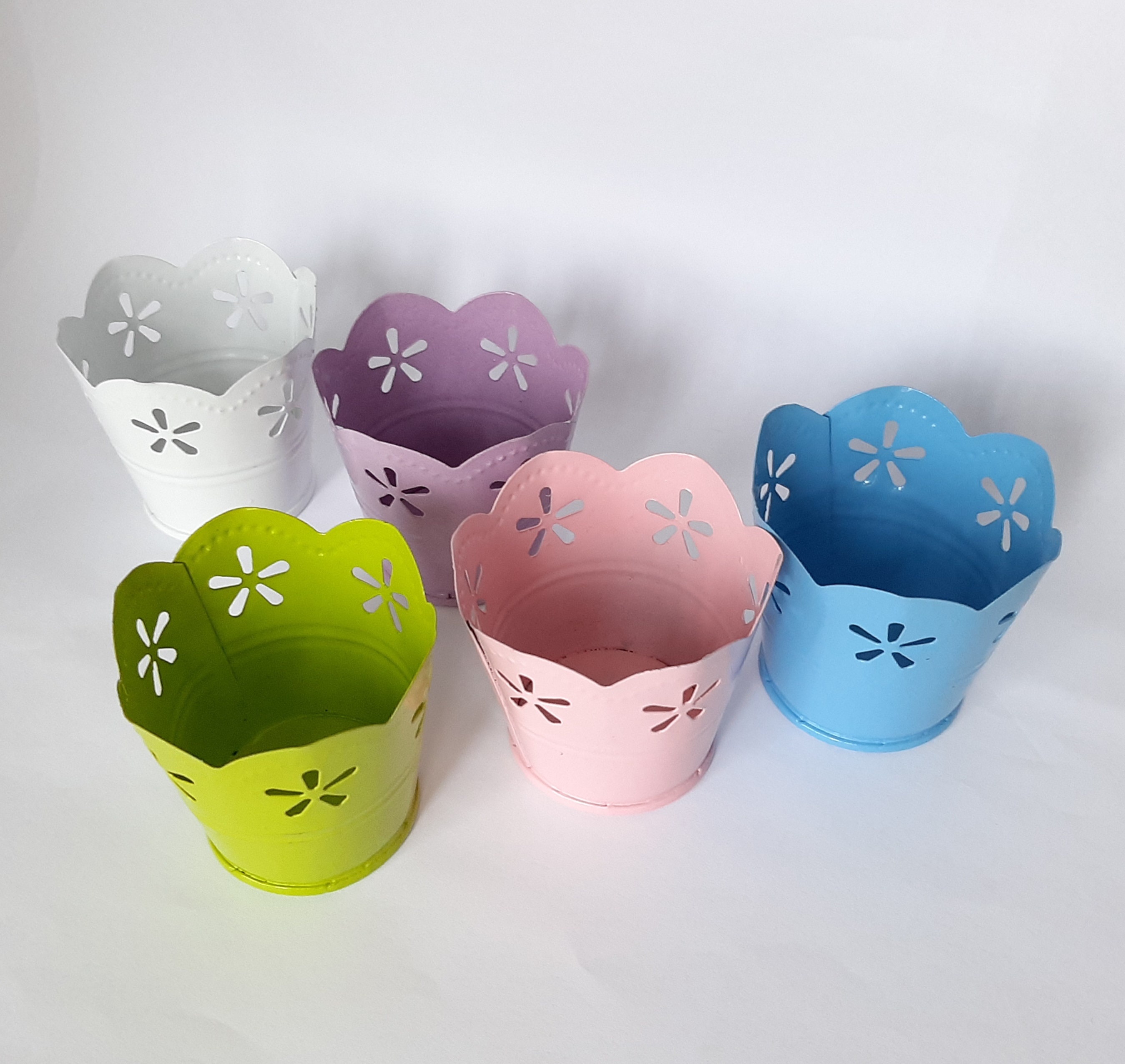 Small Metal Pail Original Design Bucket Craft Supplies Decor - Etsy