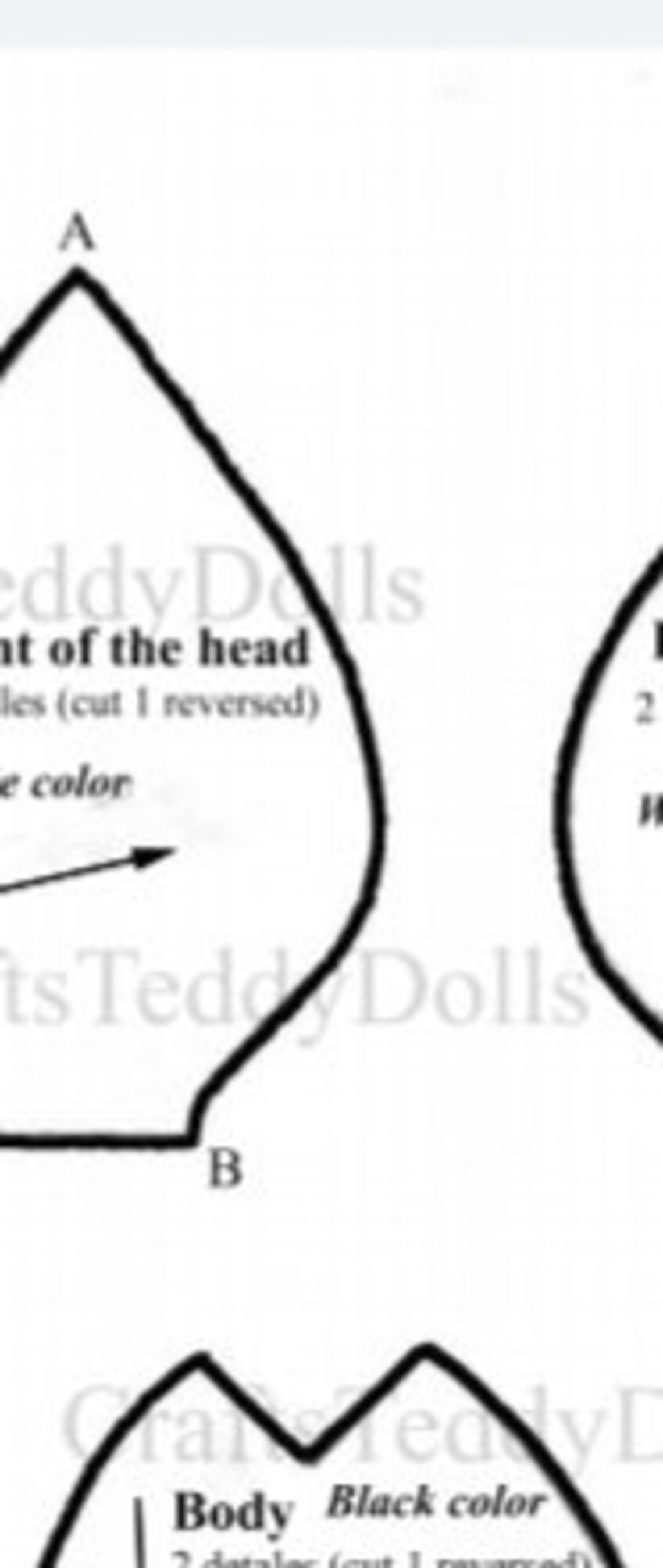 Stuffed Teddy Bear Panda Sewing Pattern Download PDF - Etsy