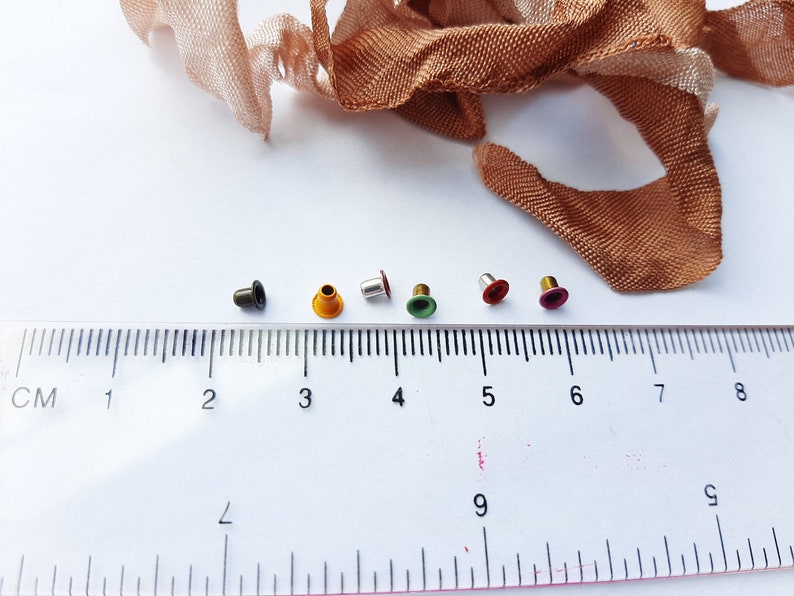 Mini Eyelet Grommets 1.5mm 10 Pcs Sewing Craft Doll Clothes Making ...