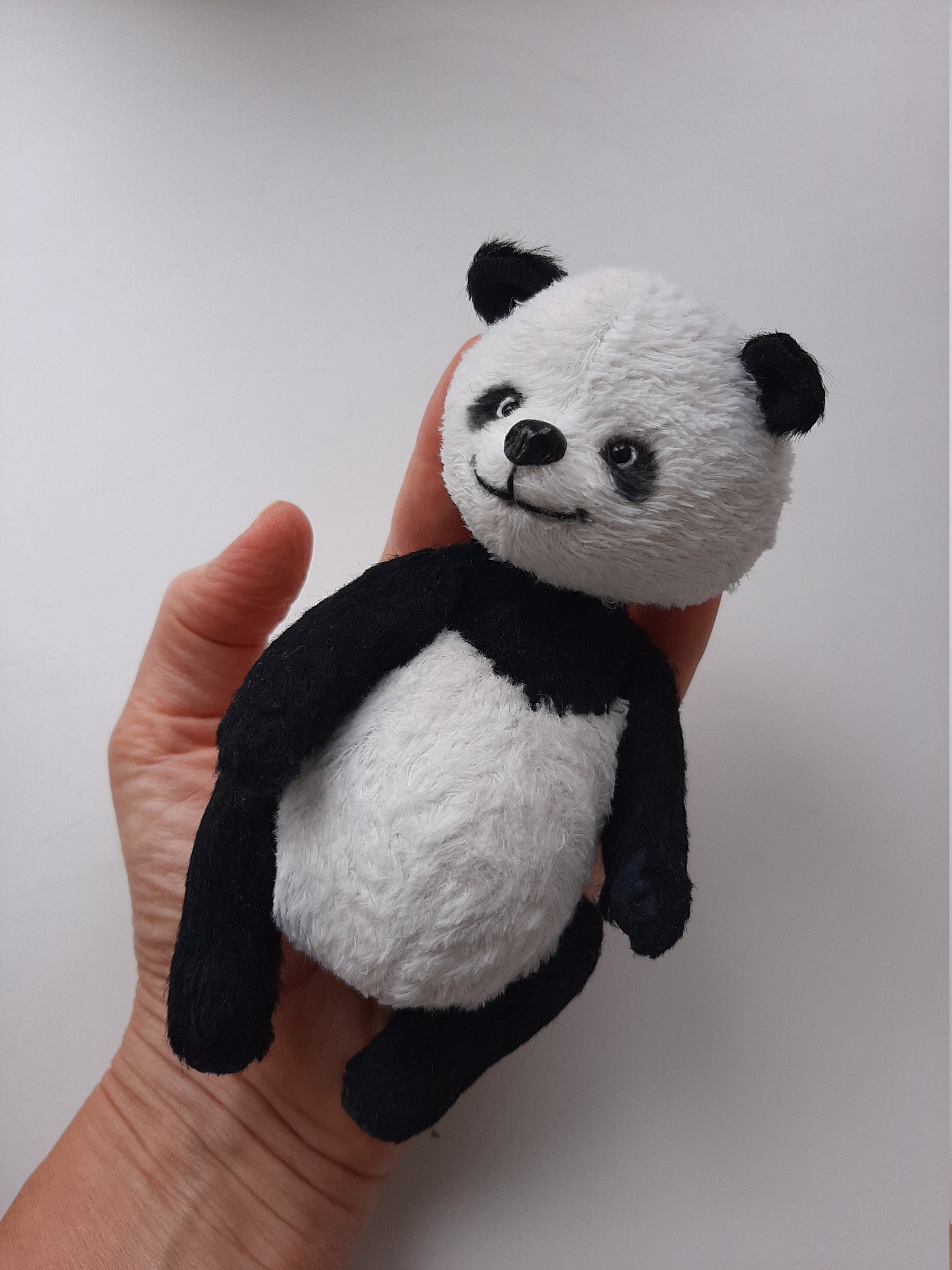 Stuffed Teddy Bear Panda Sewing Pattern Download PDF - Etsy