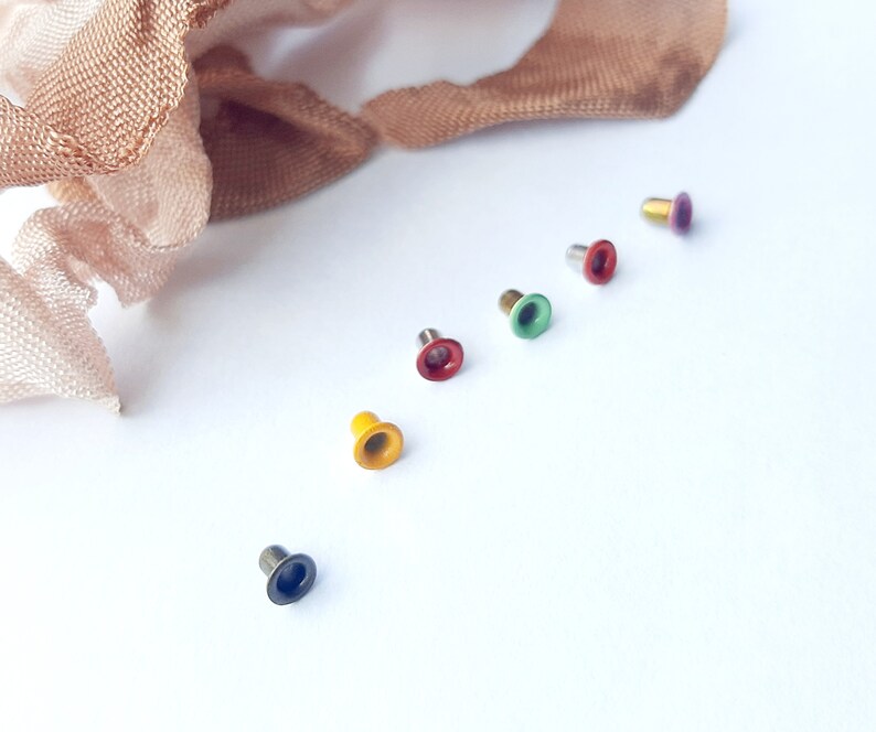 Mini Eyelet Grommets 1.5mm 10 Pcs Sewing Craft Doll Clothes Making ...
