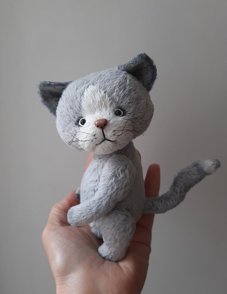 Cute Teddy Cat Sewing PATTERN PDF. Make Artist Teddy Bear OOAK - Etsy