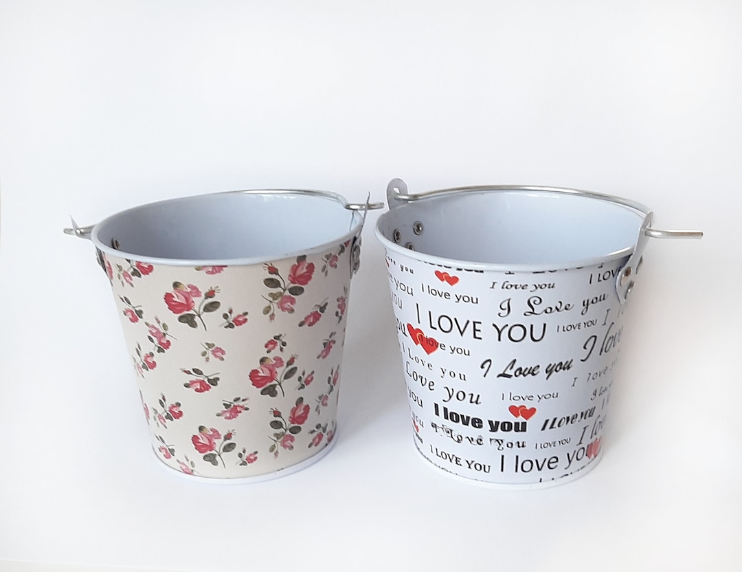 Metal Pail 2 3/4 Inch Decor Blank Pails Mini - Etsy