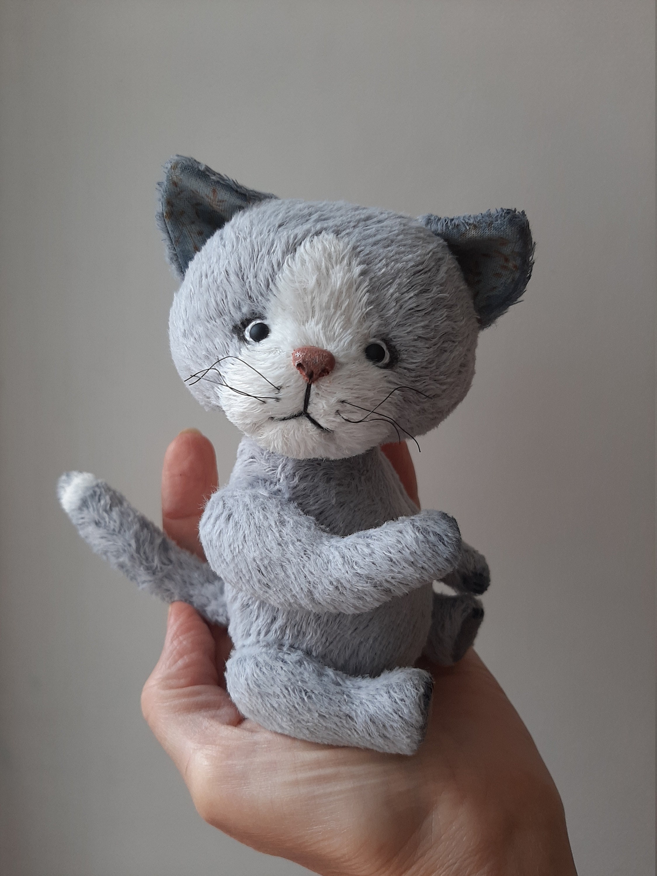 Cute Teddy Cat Sewing PATTERN PDF. Make Artist Teddy Bear OOAK - Etsy