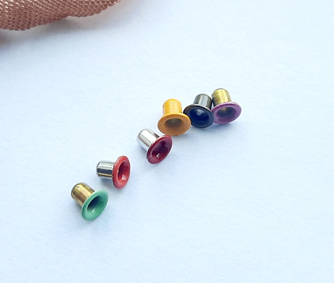 Mini Eyelet Grommets 1.5mm 10 Pcs Sewing Craft Doll Clothes Making ...