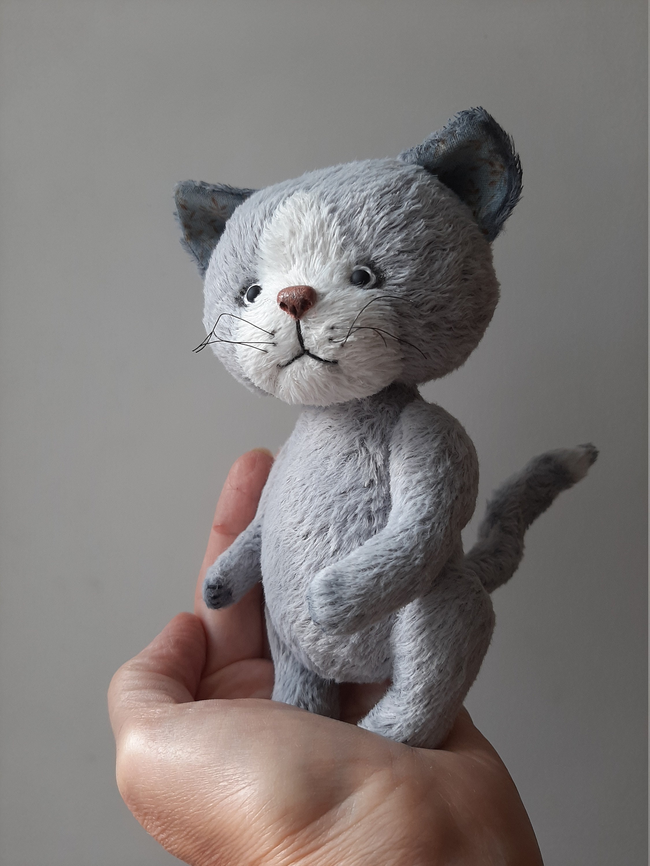 Cute Teddy Cat Sewing PATTERN PDF. Make Artist Teddy Bear OOAK - Etsy