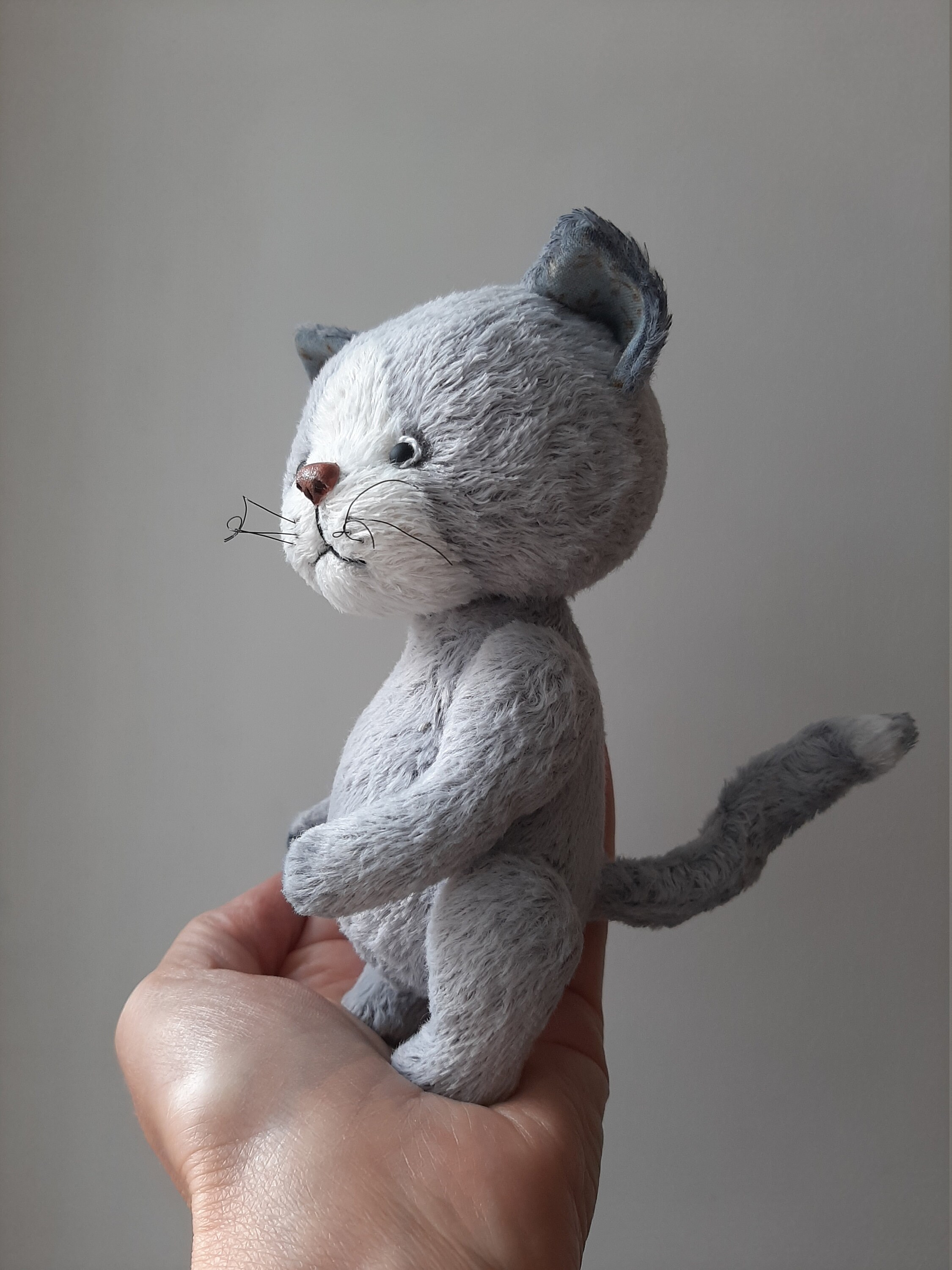 Cute Teddy Cat Sewing PATTERN PDF. Make Artist Teddy Bear OOAK - Etsy